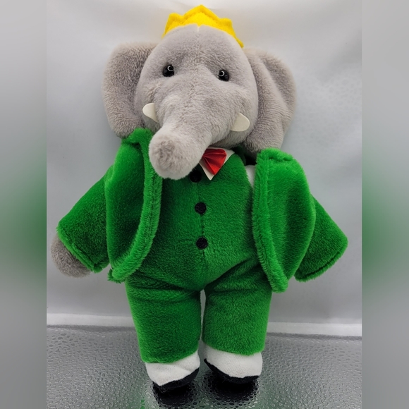 Crocodile Creek | Toys | Crocodile Creek Plush Babar The Elephant King ...